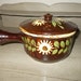 French Alsace Pottery Sauce Pot, With Lid. - Etsy