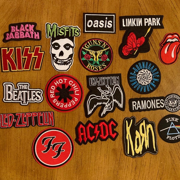 Band Patches - Etsy
