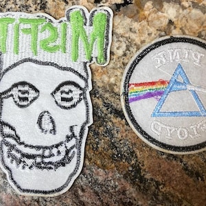 Iron-on Band Patches: Rock Music Applique (3-4 Inches) - Etsy
