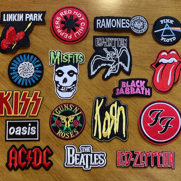 Band Patches - Etsy