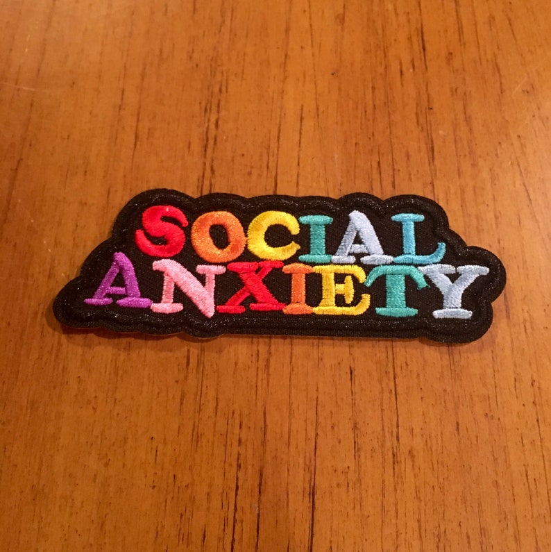 Social Anxiety Patch - Etsy
