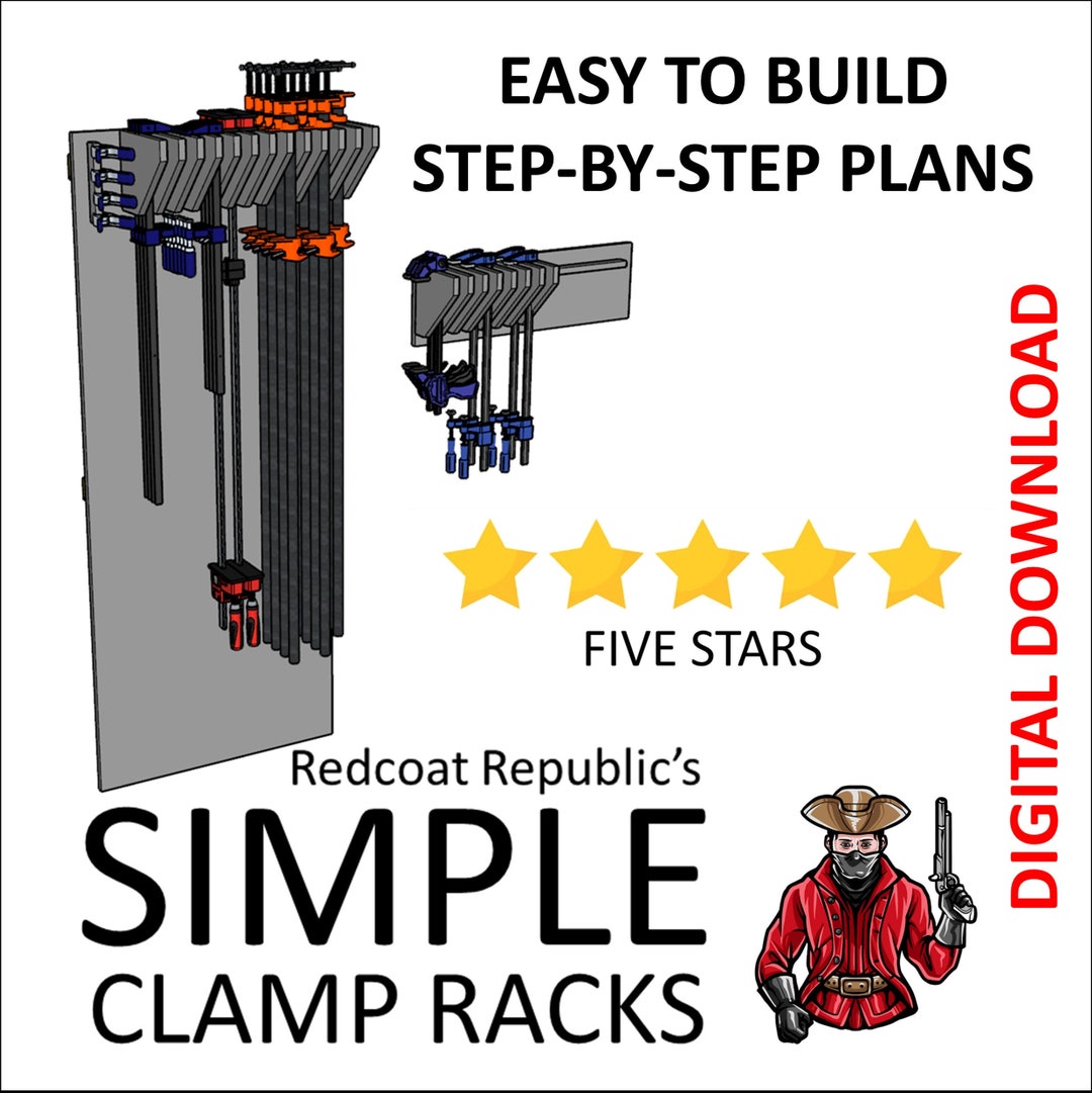 SIMPLE CLAMP RACK - Etsy