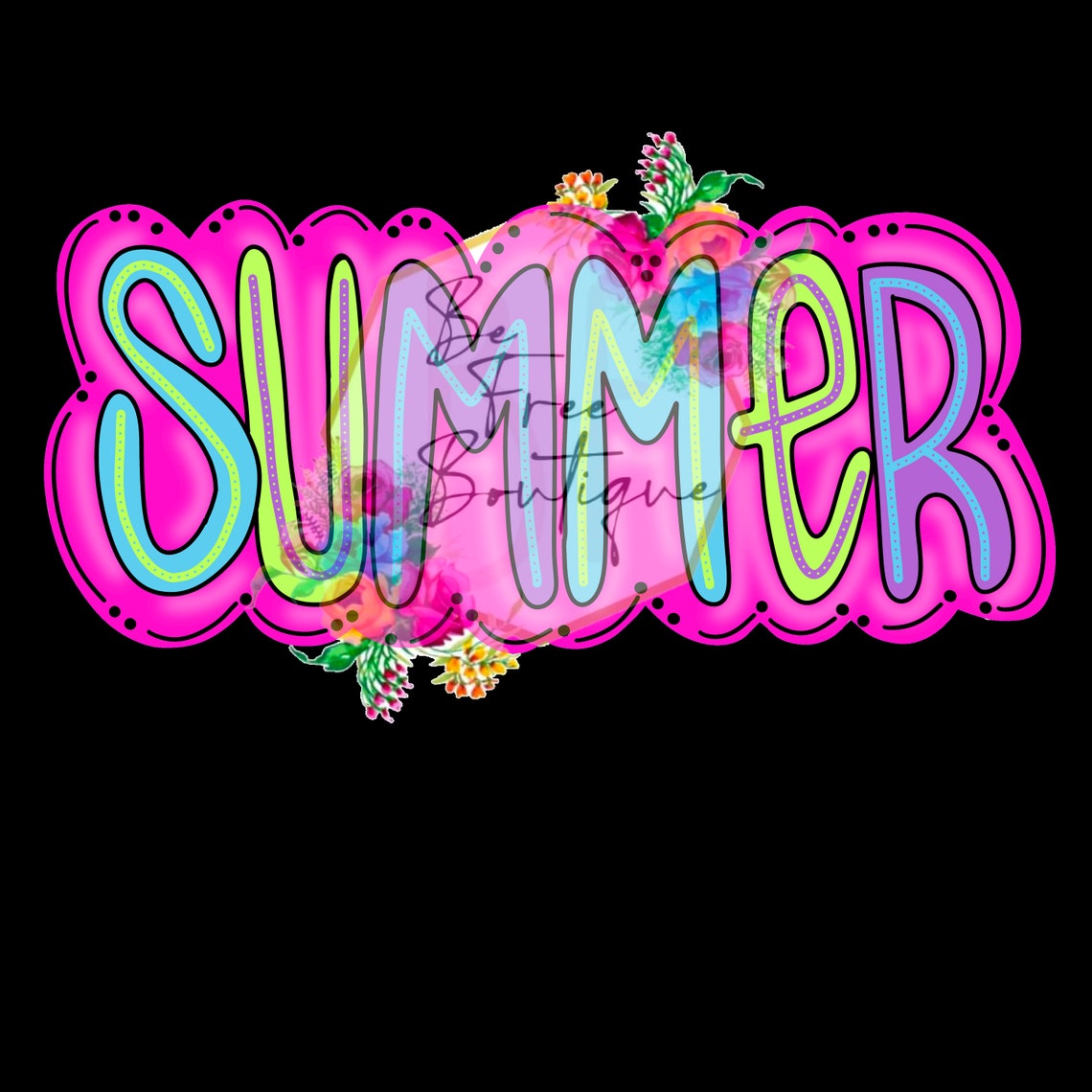 Summer, Png, Colorful, Summer Break, Schools Out, Png - Etsy