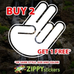 Shocker Vinyl Decal Sticker, Two in the Pink One in the Stink, 2 in the ...