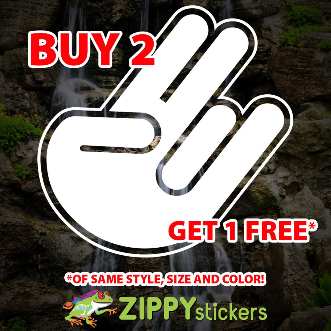 Shocker Vinyl Decal Sticker, Two in the Pink One in the Stink, 2 in the ...