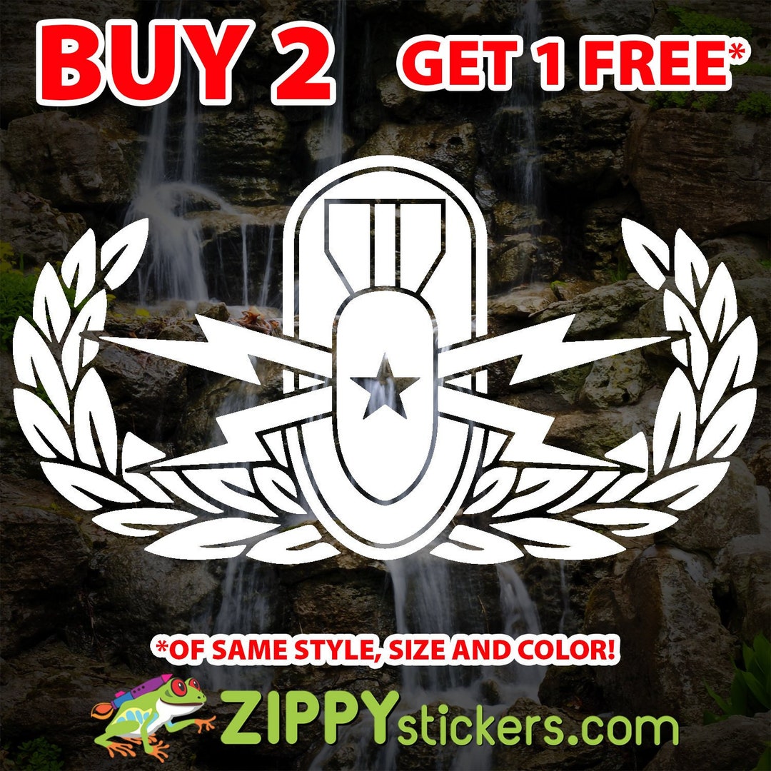 U.S. Military EOD (senior) Vinyl Decal: Bomb Disposal Badge - Etsy