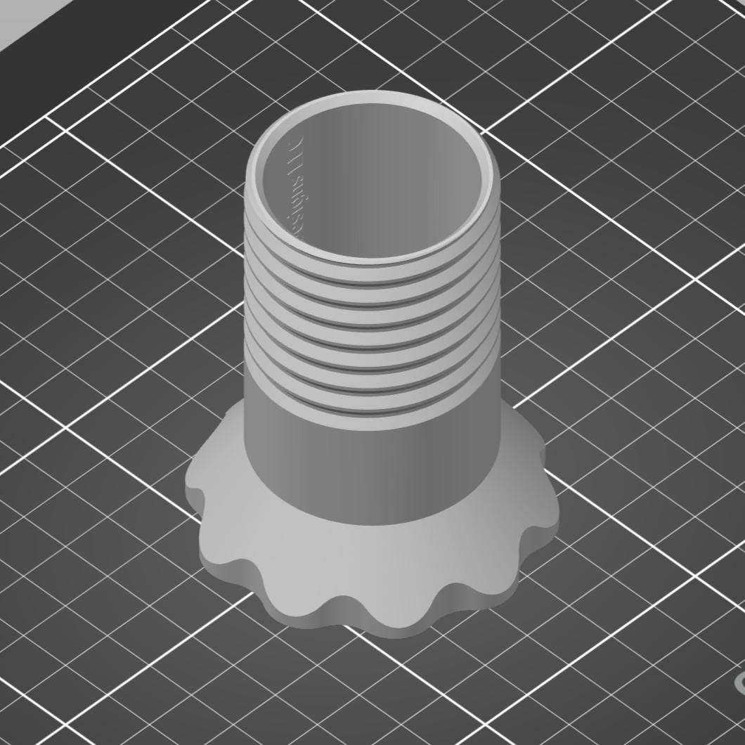 Universal Spool Bushing or 3D Printing With Carboard Spools (digital ...