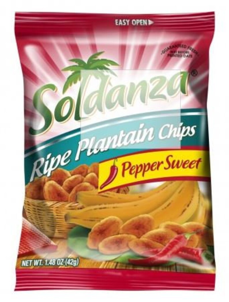 Soldanza Plantain Chips 3PK Free Shipping - Etsy