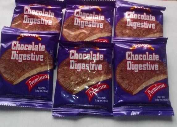 Devon Chocolate Digestive Free Shipping - Etsy