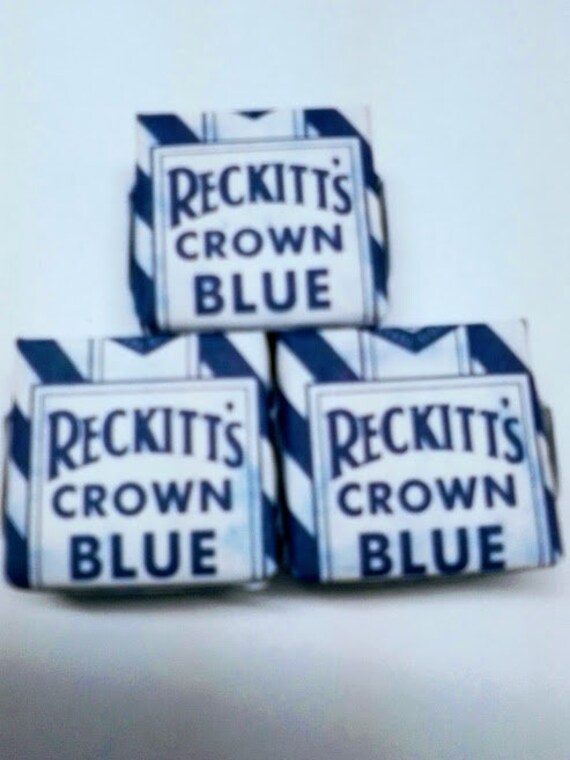Reckitts Crown Blue 3 Packsfree SHIPPING | Etsy UK