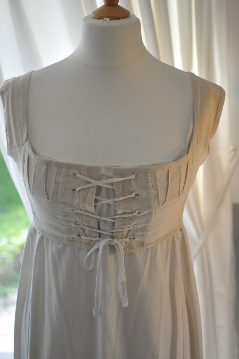 Brassière 1er empire/regency short stays/corset 1er empire/regency ...