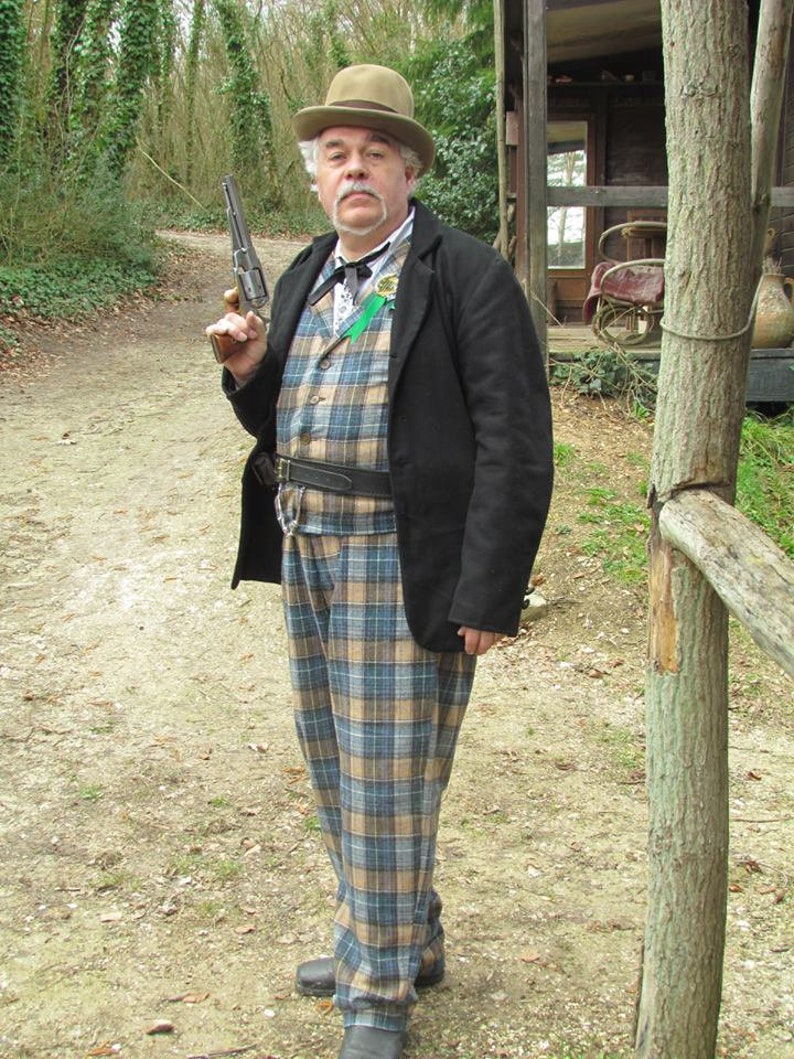 Men's Jacket 1860-1870/men Vest 1860s-1870s/old West Vest/omd West ...