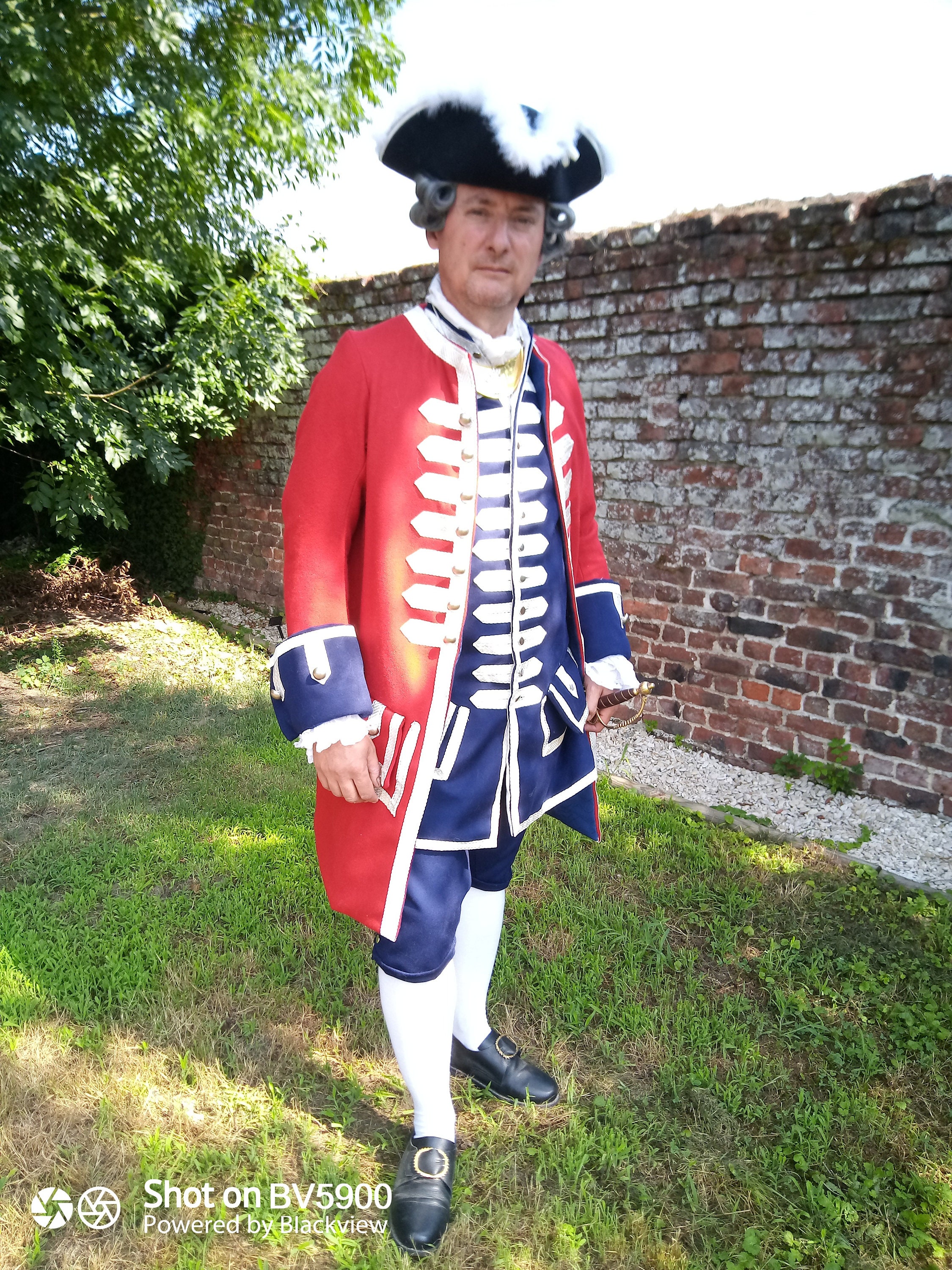 Swiss Guard Uniform/little Dress 1750-1770/french Swiss Guard - Etsy