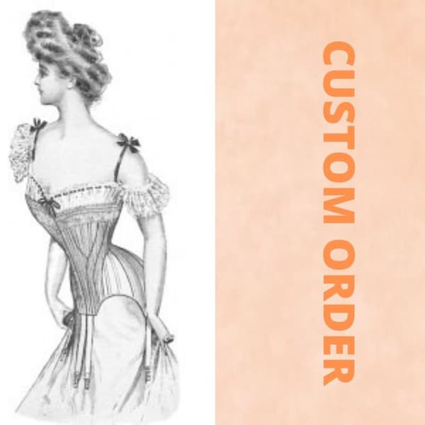 Edwardian Corset - Etsy