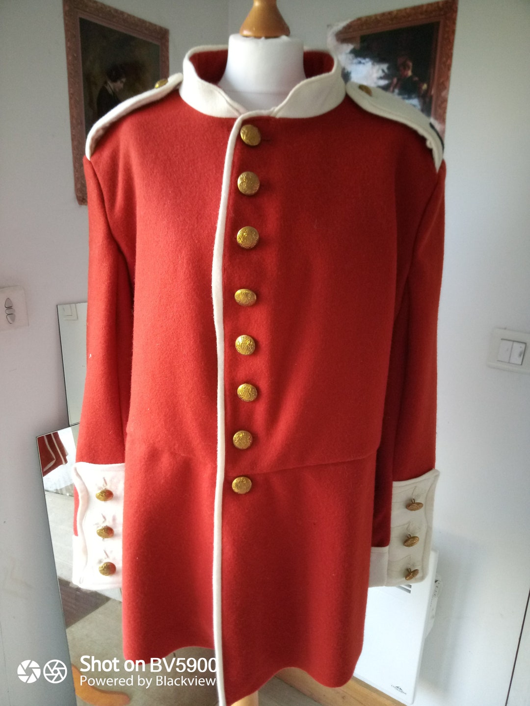 Uniform English Colonial/uniform English 19th/english Colonial Uniform ...