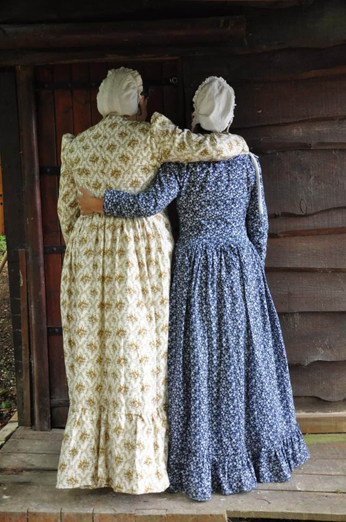 Day Dress 1880/victorian Day Dress/turn Dress/1880s Day - Etsy