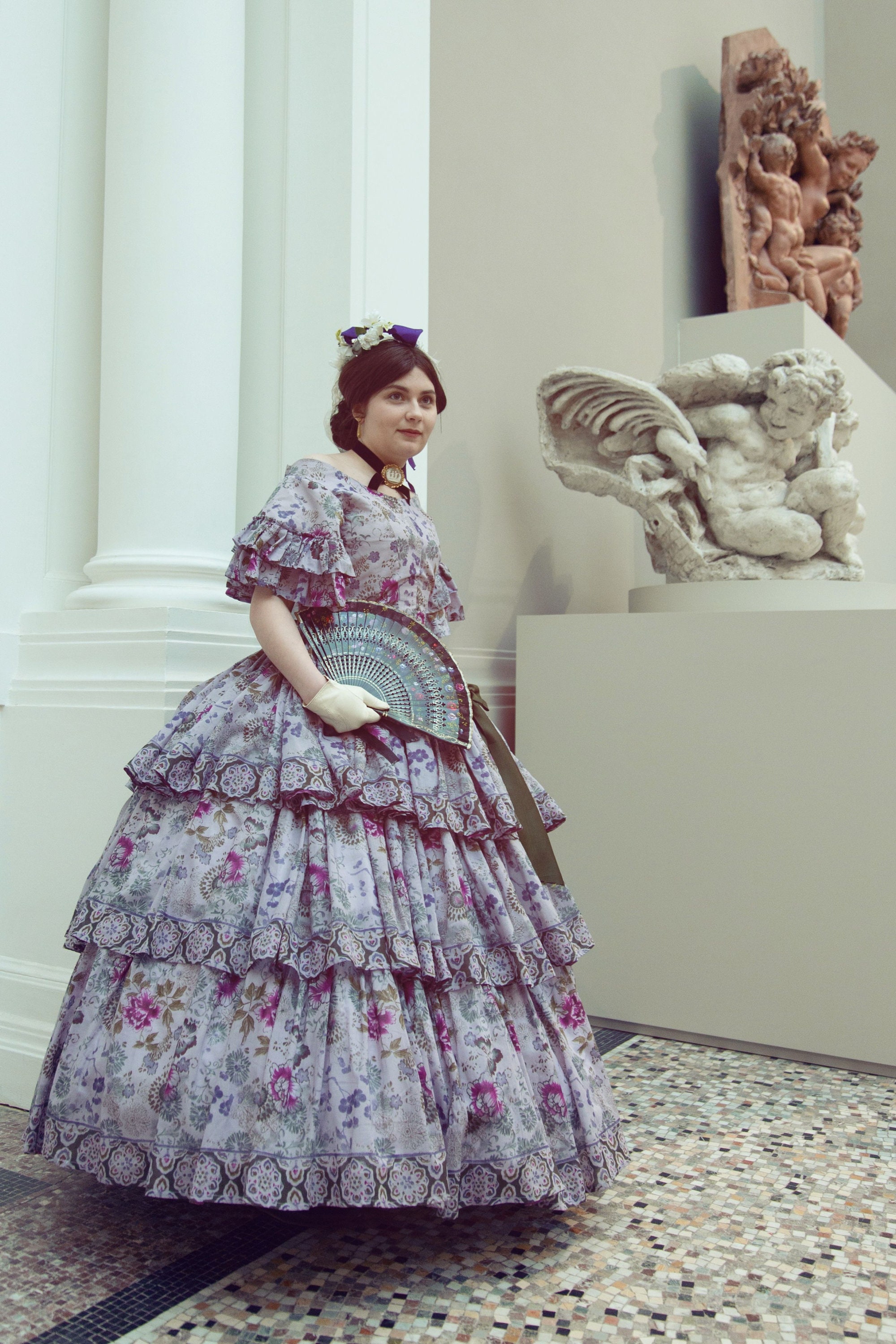 Second Empire Ball Dress 1855/TO Order/ball Dress/crinoline Dress/1855 ...