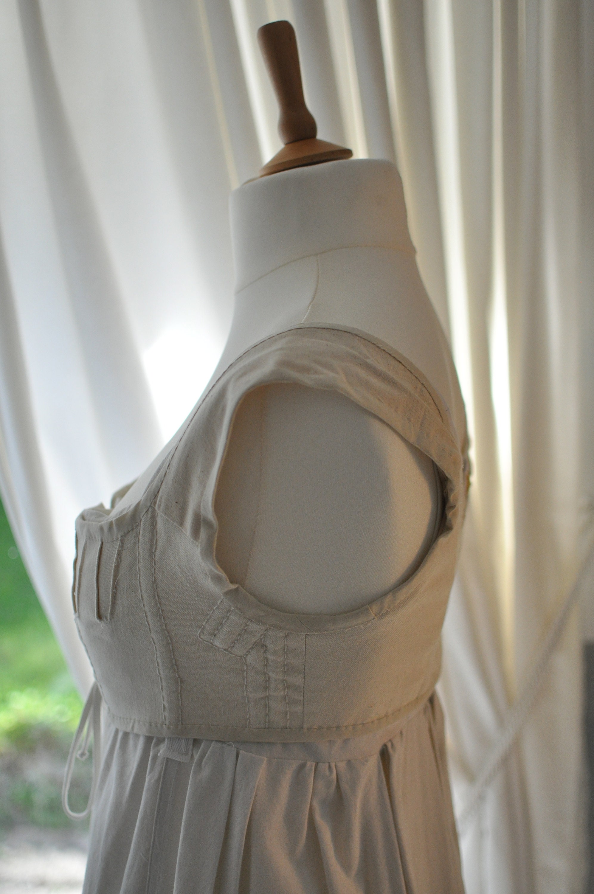 Brassiere 1st Empire/regency Short Stays/corset 1st Empire/regency ...