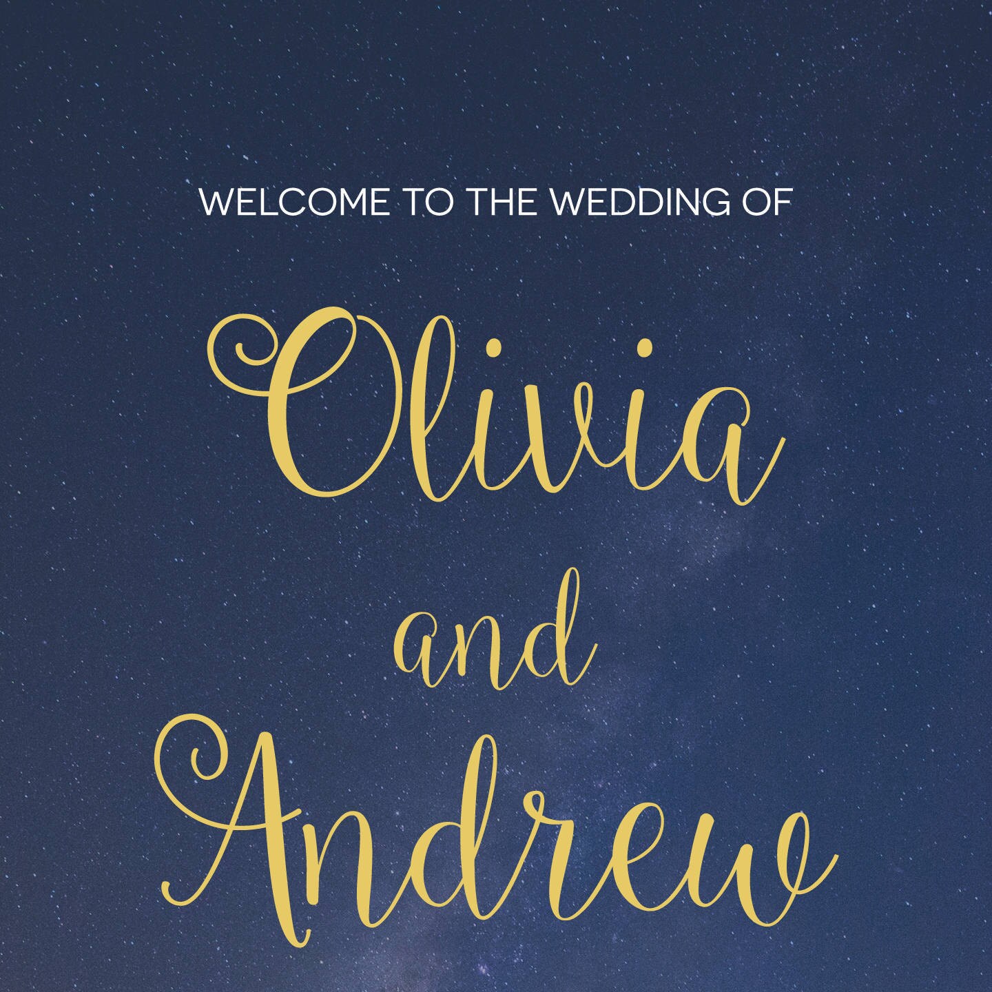 Wedding Welcome Poster, Choose a Seat Not a Side Sign, Navy Blue and ...