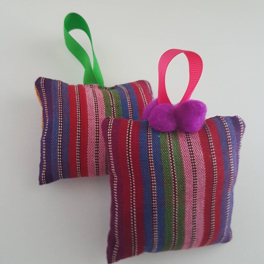 Guatemalan Ornament Set, Guatemalan Textile, Mayan Ornaments, Guatemala ...