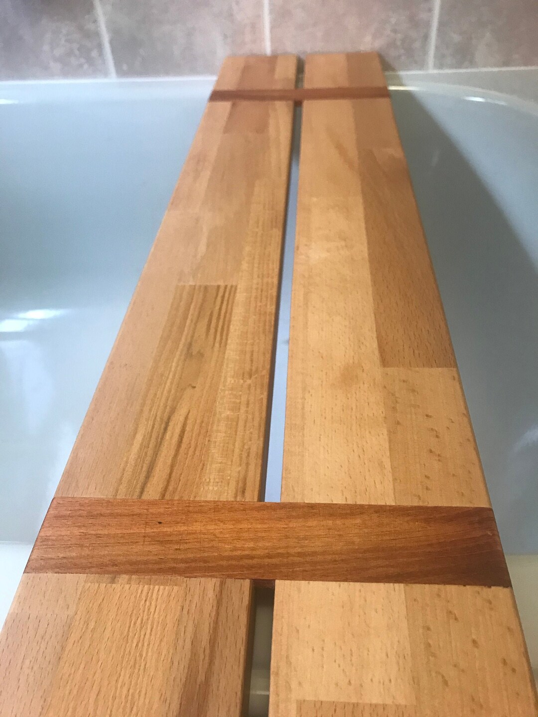 Timber Bath Caddy - Etsy