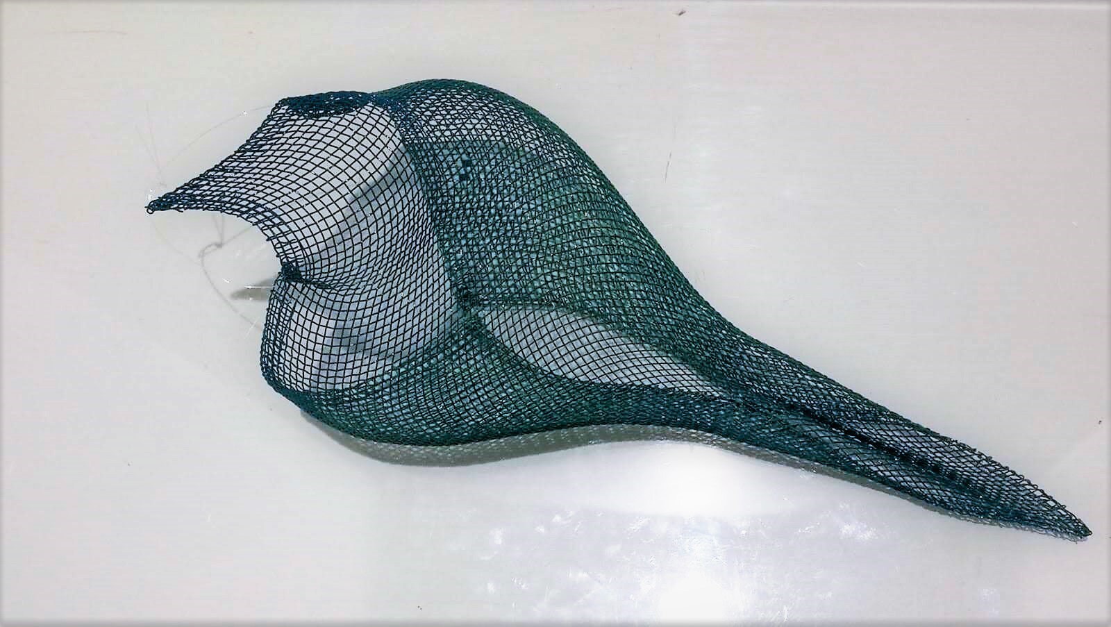 Mesh Sculpture, Gift for Bird Lover, Wire Mesh Sculpture, Wall ...