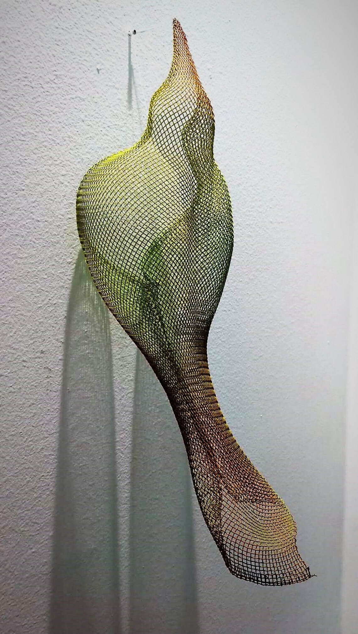 Wire Mesh Sculpture Wall Sculpture Bird Shelf Decor Object - Etsy