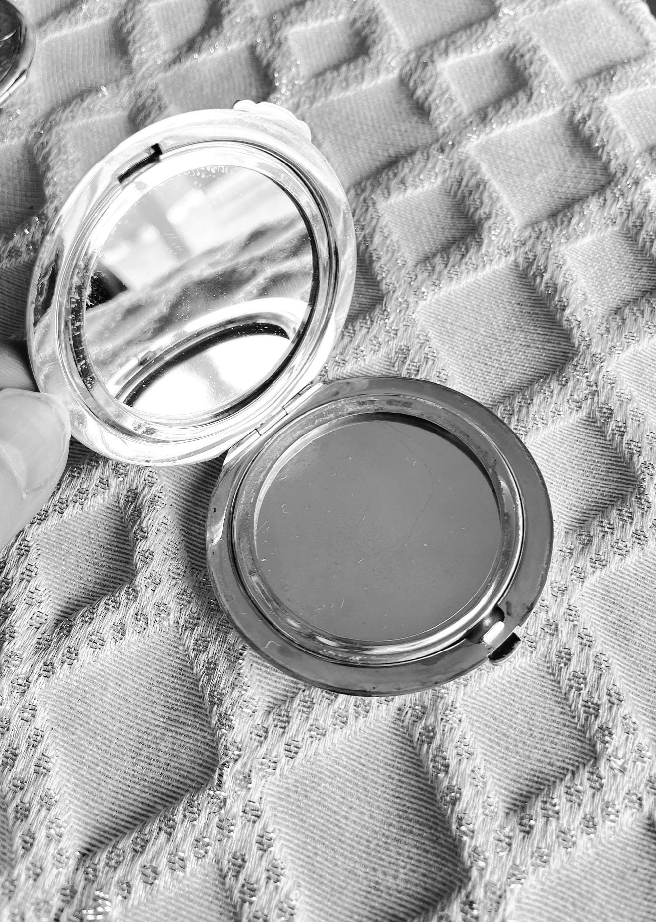 Vintage Sterling Silver louise Make up Compact by Birks - Etsy