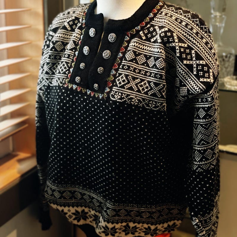 Norwegian Pullover - Etsy