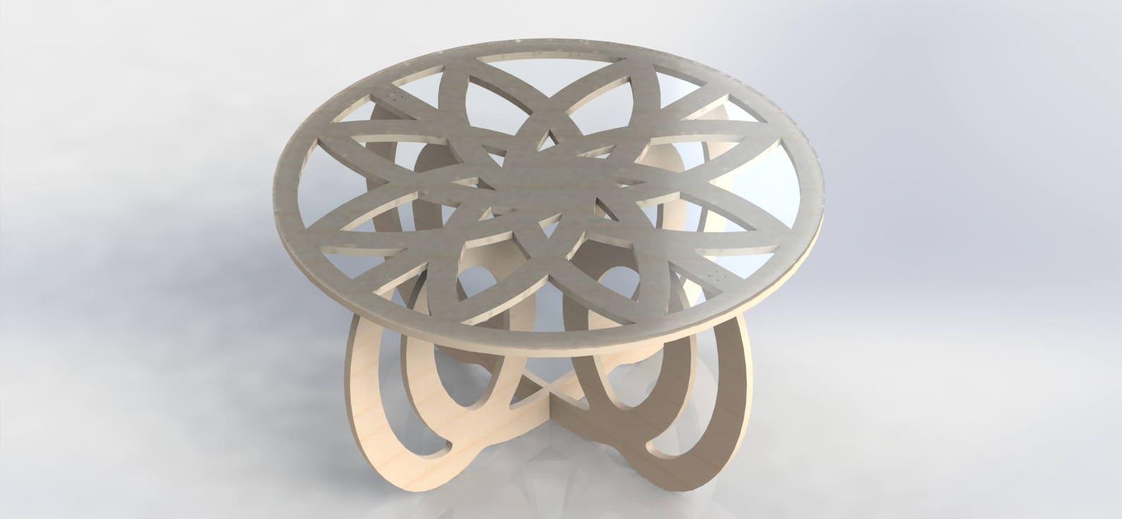 Centro de mesa diseño vectores DXF archivos CNC Router y Laser corte ...