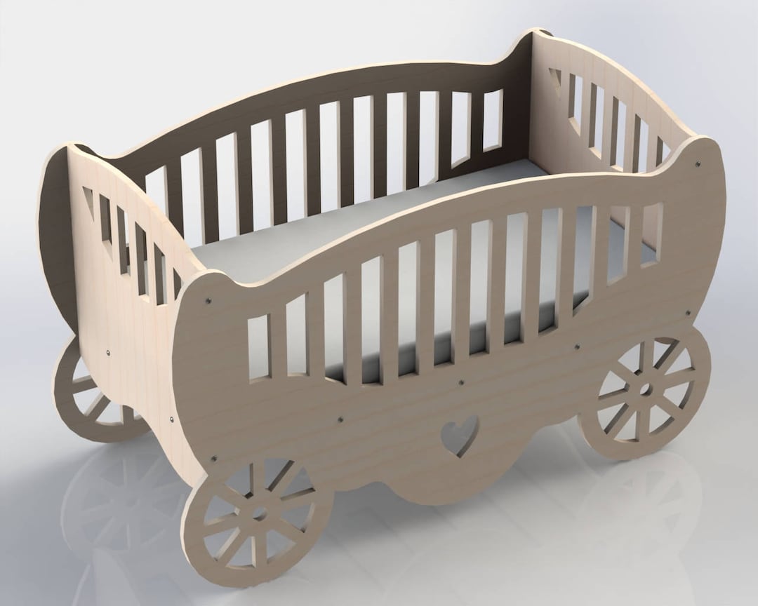 Cradle Design for Cutting in CNC Router or Laser DXF File Template ...