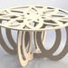 Center Table Design Vectors DXF Files CNC Router and Laser Cutting ...
