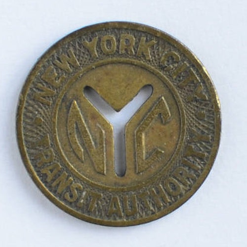 Complete Set of 6 NYC Subway Tokens NYCTA MTA New York City - Etsy