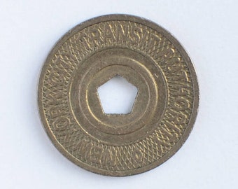 Complete Set of 6 NYC Subway Tokens NYCTA MTA New York City Transit ...