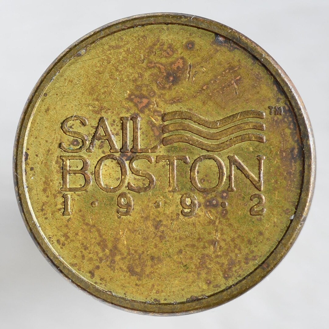 1992 "sail Boston" MBTA Massachusetts Bay Transportation Authority ...