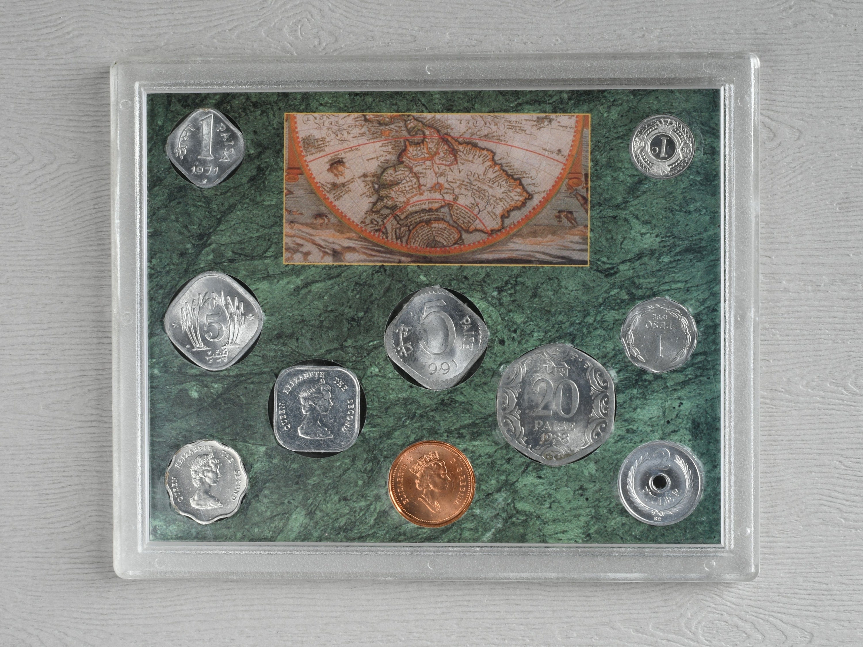 Odd Shaped Coins of the World 10 Coin Collection - Etsy