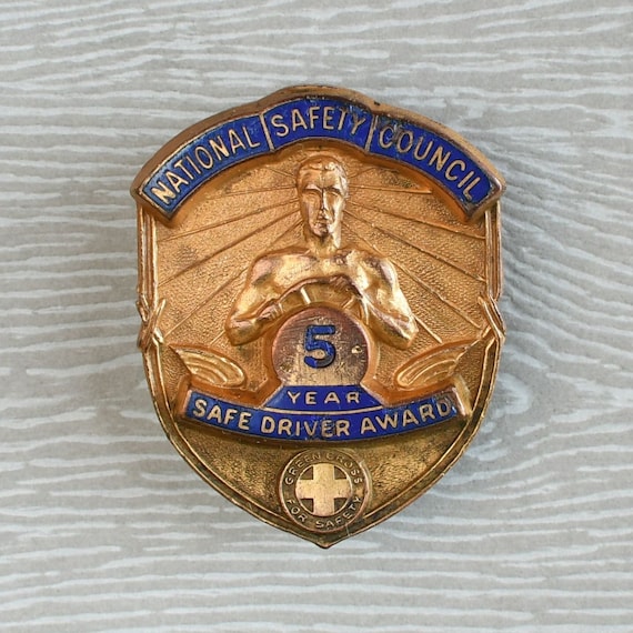 National Safety Council 5 Year Safe Driver Award (Gre… - Gem