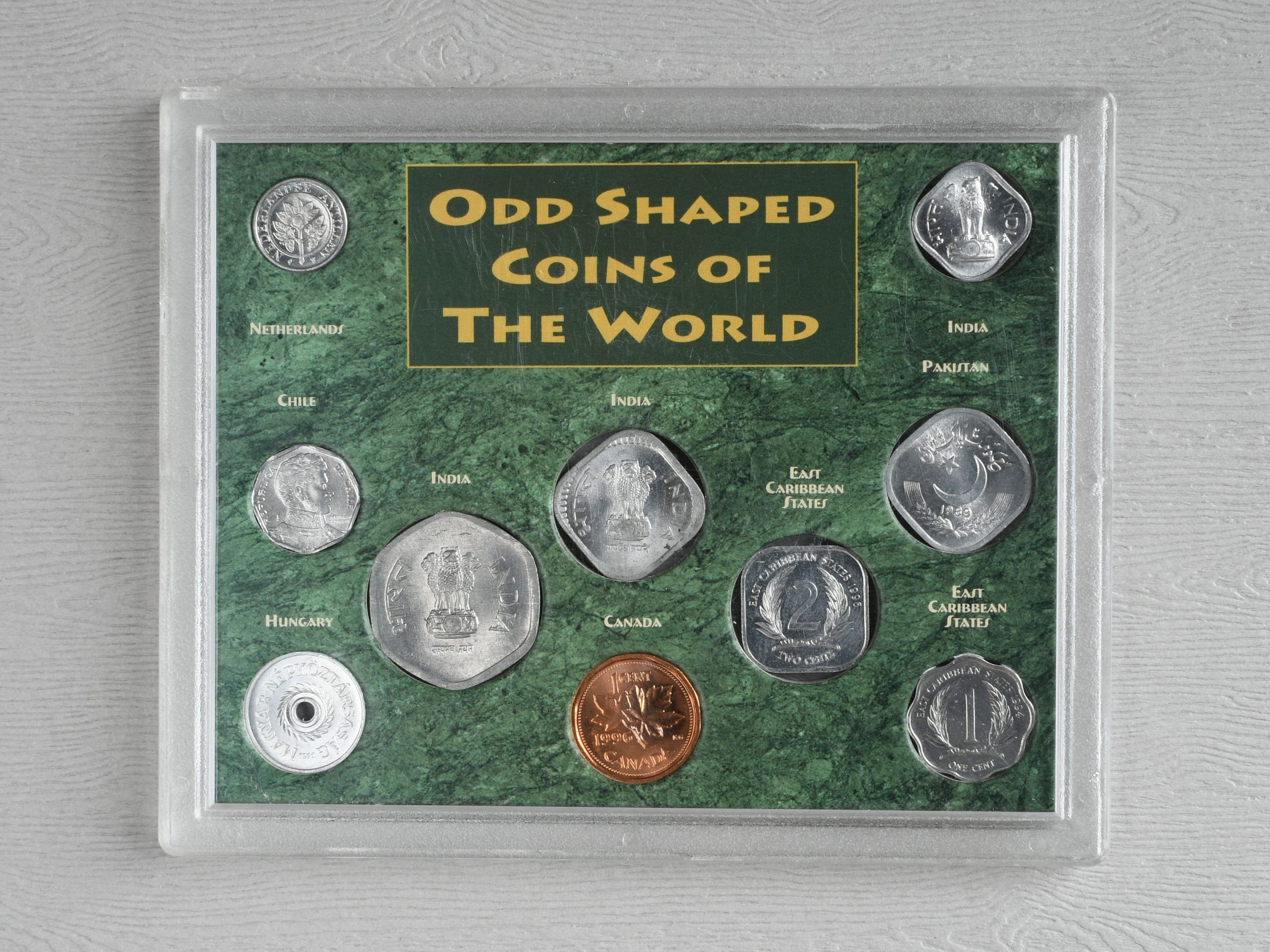 Odd Shaped Coins of the World 10 Coin Collection - Etsy