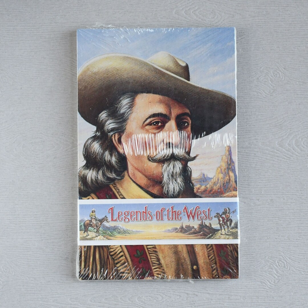 Legends of the West UNOPENED Set of 20 Premium Stamped Postal Cards ...