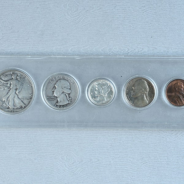 Birth Year Coin Set - Etsy