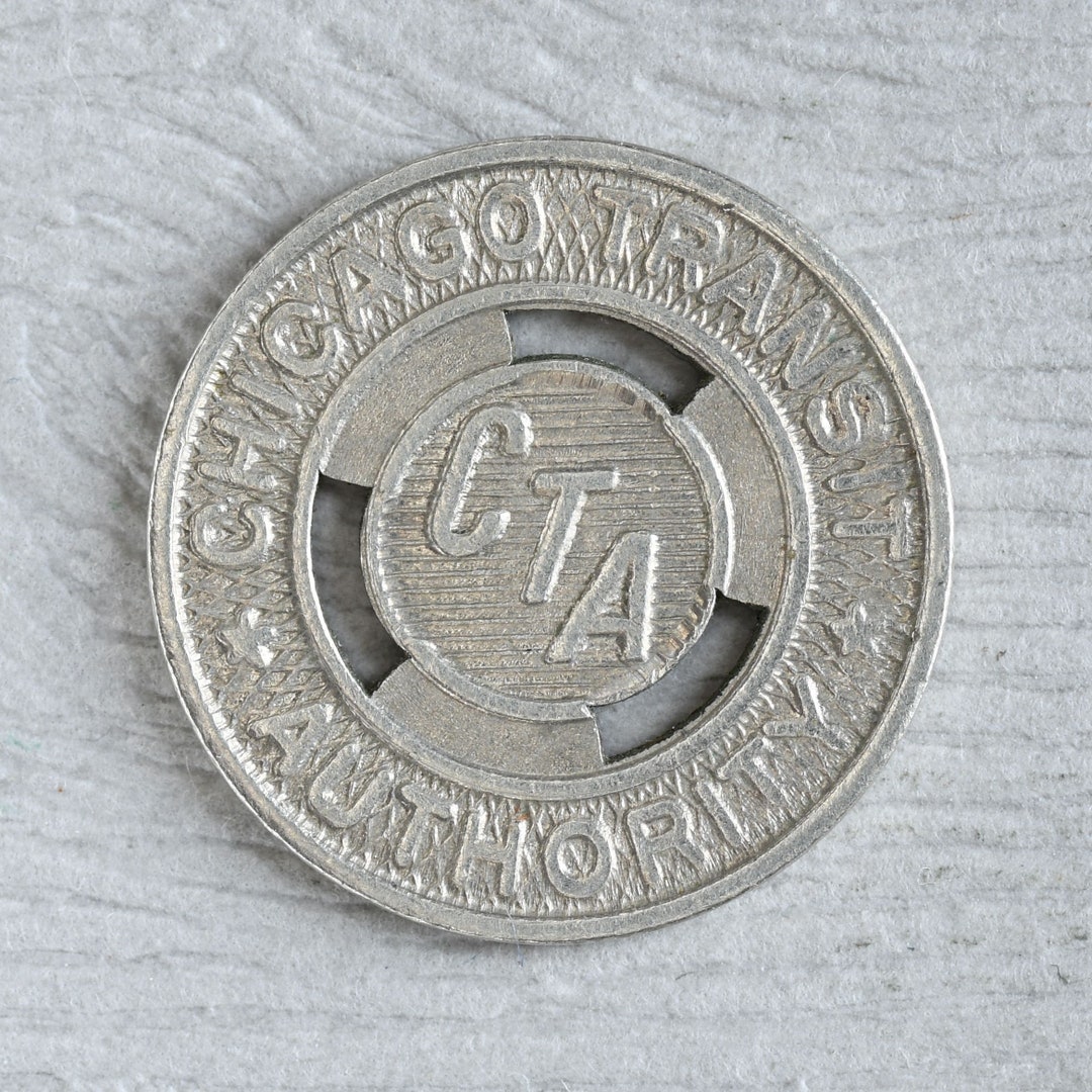 Chicago Transit Authority CTA surface System Token - Etsy