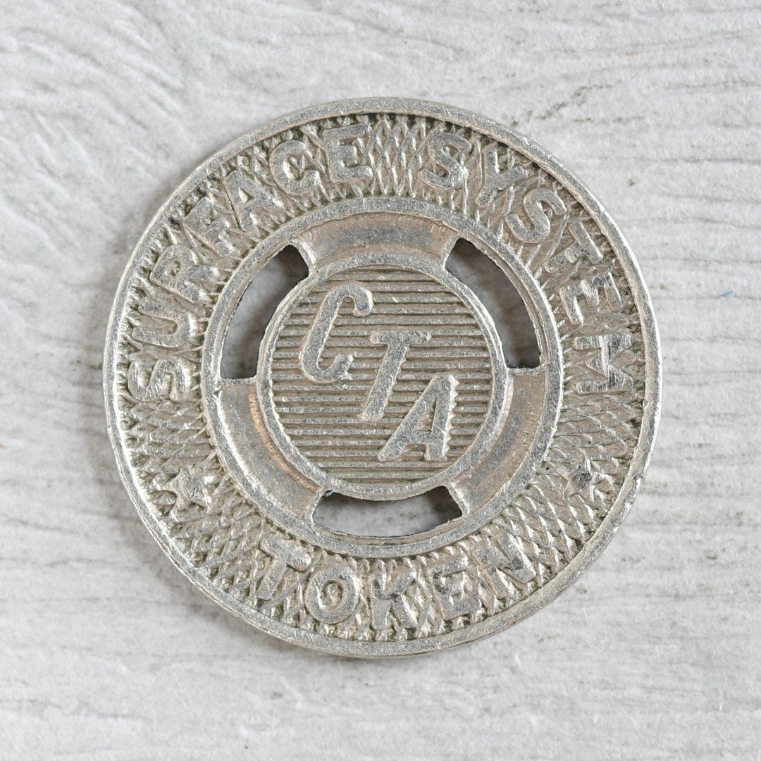 Chicago Transit Authority CTA "surface System Token" Chicago, IL ...