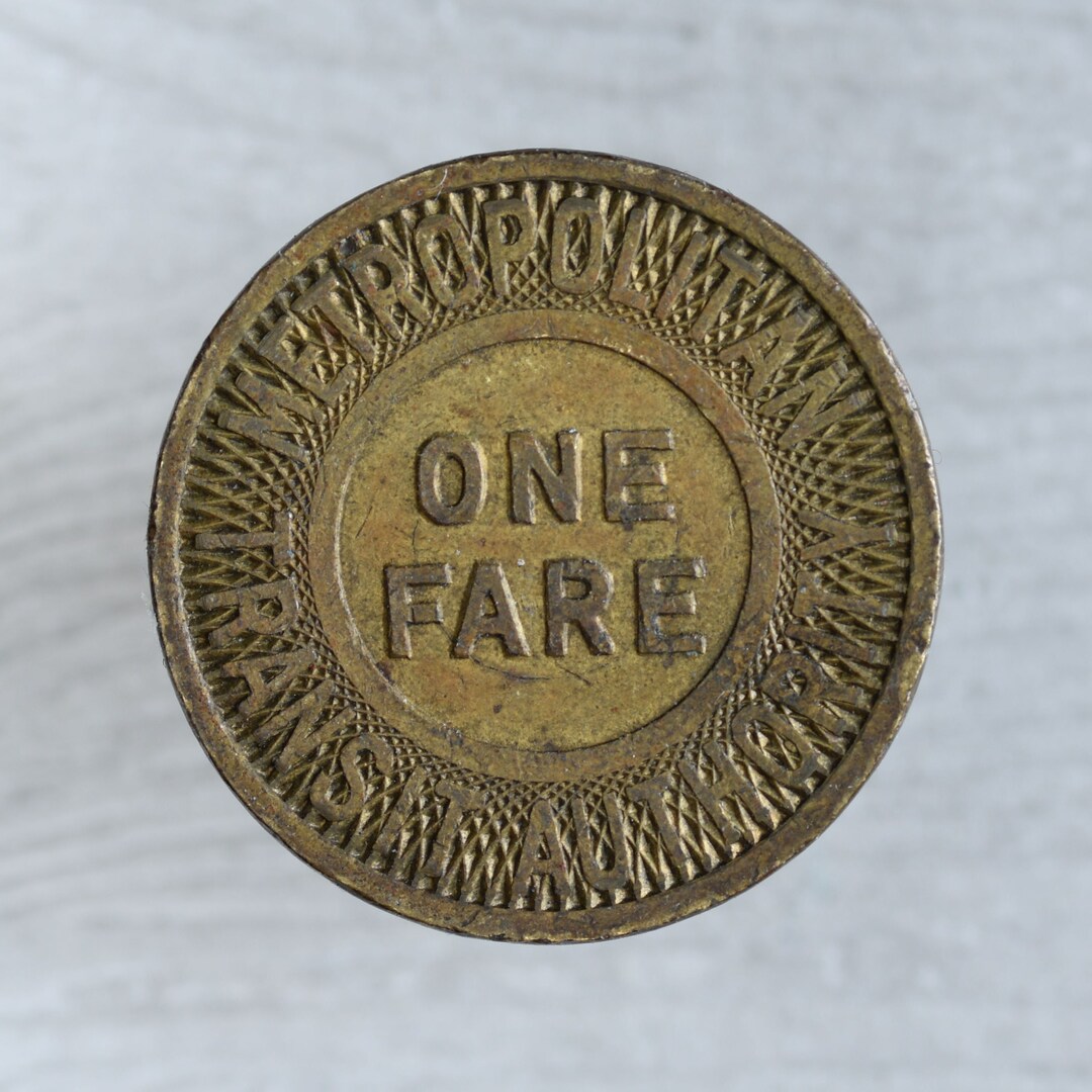 Metropolitan Transit Authority Boston, Massachusetts "good for One Fare ...