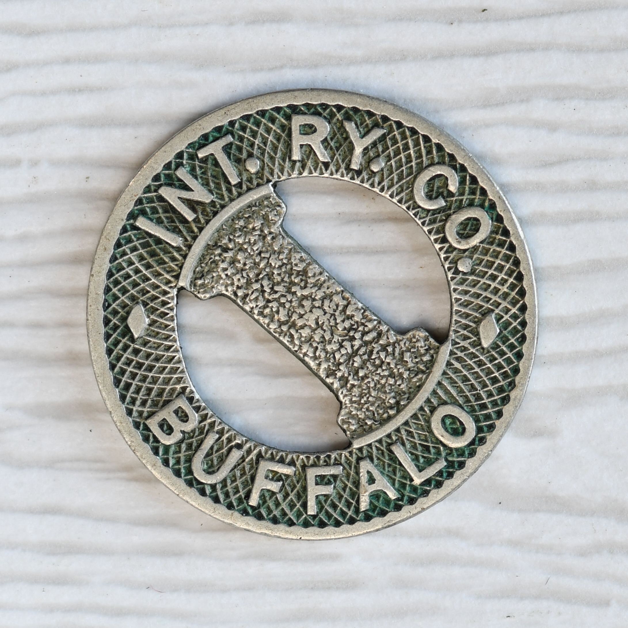 International Railway Co. good for One City Fare Int. Ry. Co. Buffalo ...