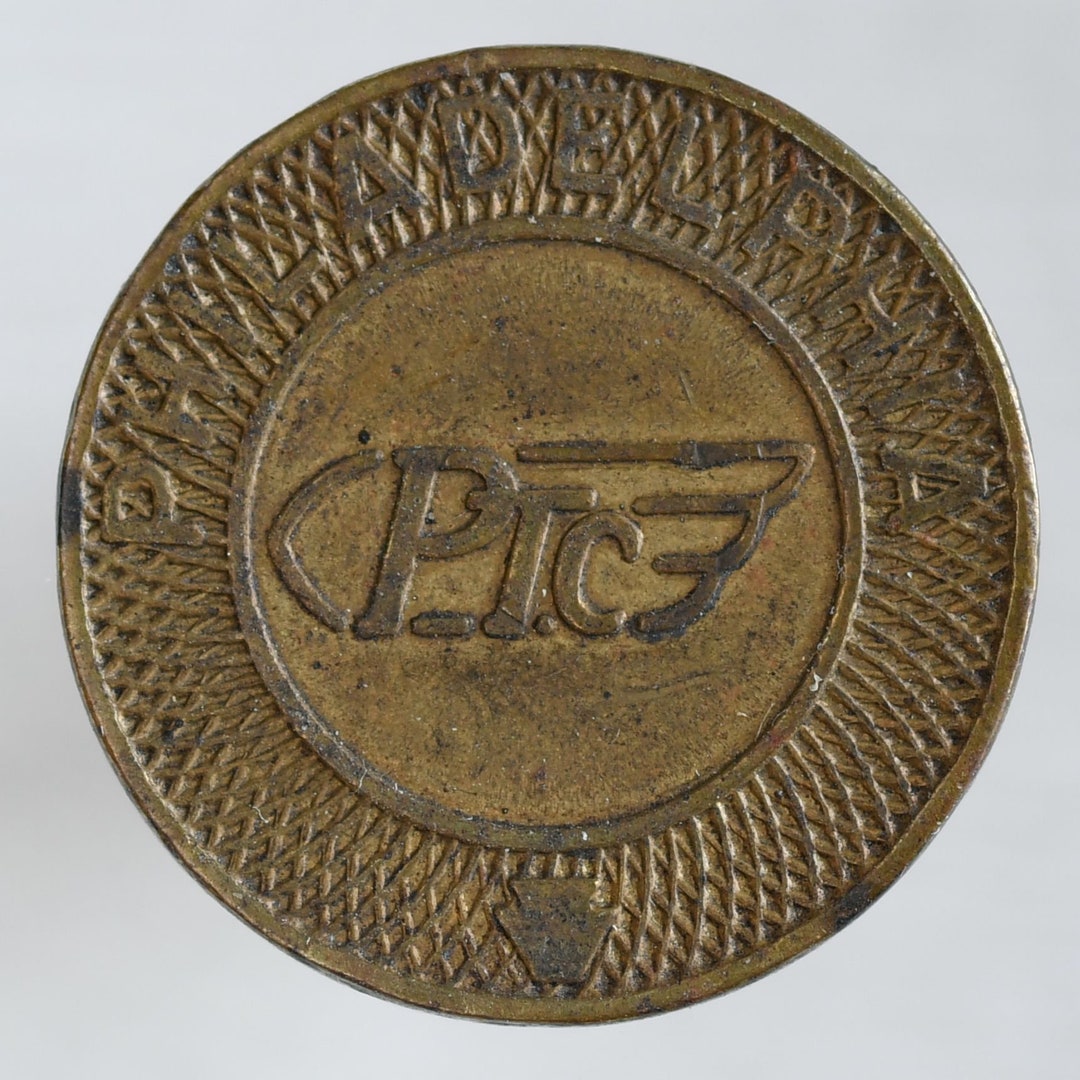 Philadelphia Transportation Company PTC "good for One Cash Fare ...