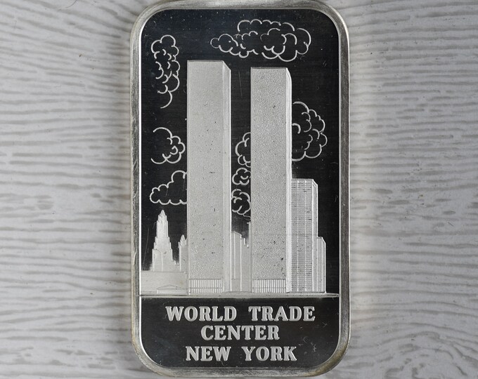 World Trade Center the Twin Towers, New York City NYC Madison Mint 1 ...