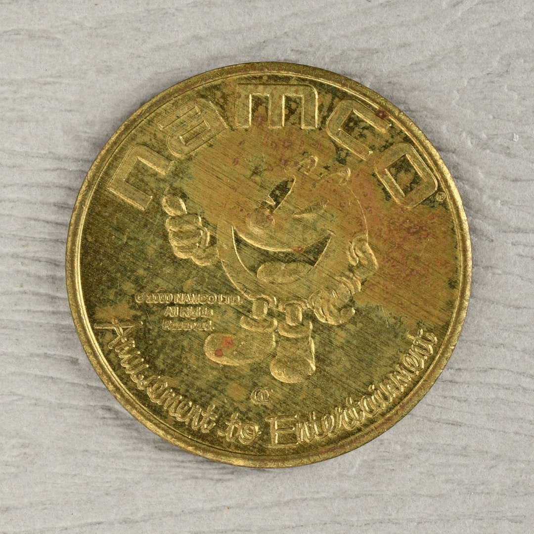 NAMCO Arcade Gaming Token amusement to - Etsy