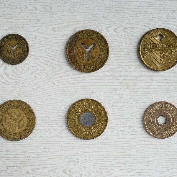 Subway Tokens - Etsy