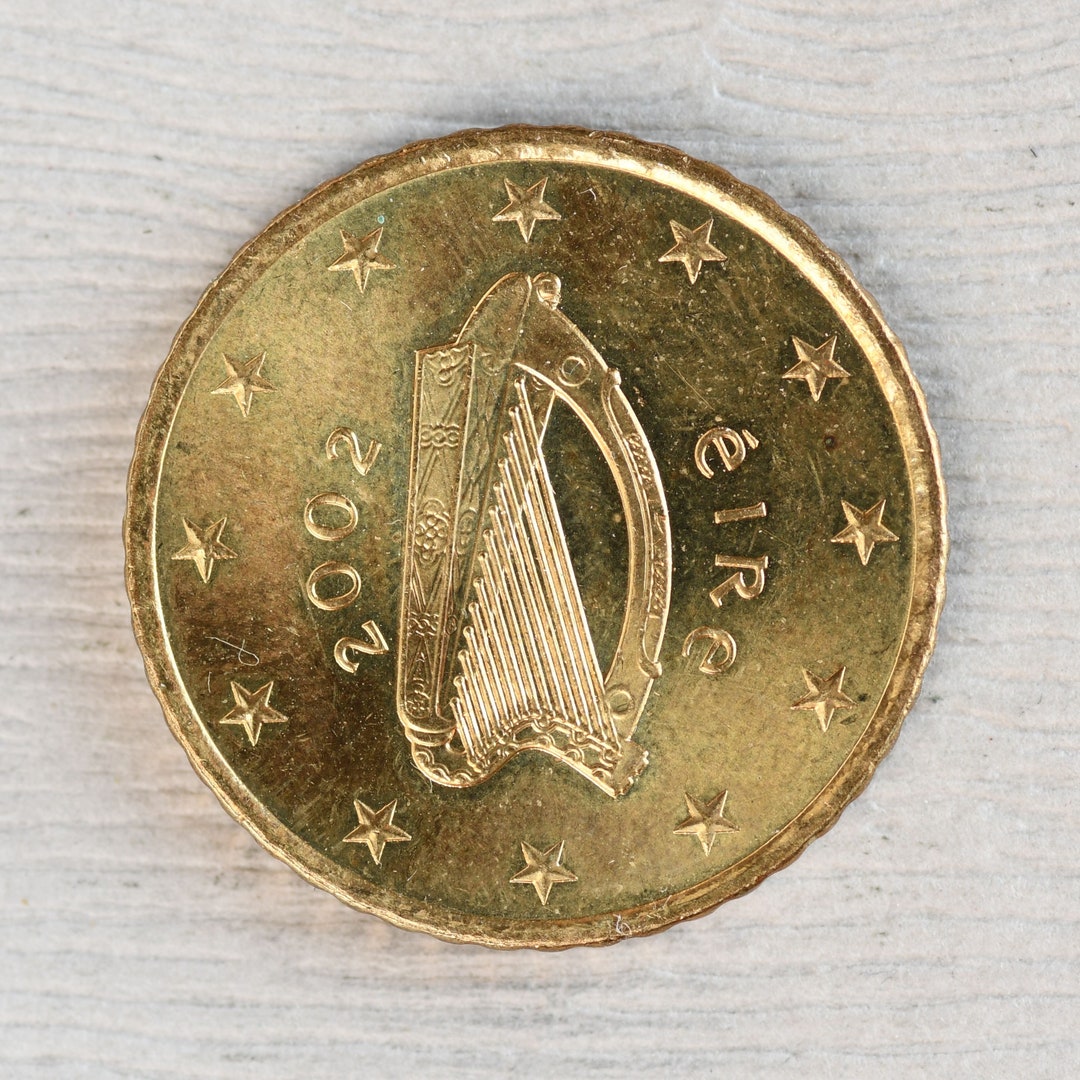 2002 Ireland 50 Euro Cent Coin EIRE - Etsy