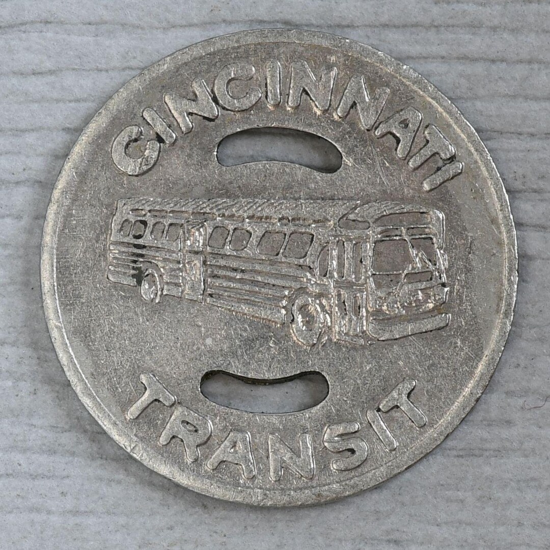 Cincinnati Transit good for One Adult Fare Ohio Trolley Street Railway ...